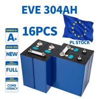 China EU Stock Grade A+ 8000 Cycles 3.2V 304AH LiFePo4 Battery 16pcs for sale