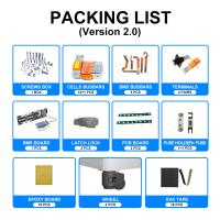 China EU Stock 48V 280AH-320AH 2.0 Version Standing Battery Kits for sale