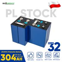 China EVE 304ah Grade A Prismatic Lifepo4 Lithium Battery Cell Poland EU Warehouse Stock Charge Cut-off Voltage 3.65V Free Shipping for sale