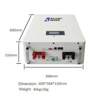China 48V 51.2V 100ah Lifepo4 Battery Power Wall Pack 5kwh with High Capacity BMS for sale