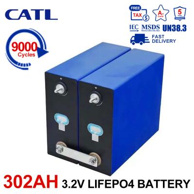 China Poland EU Stock CATL 3.2V 302Ah 310Ah 320Ah LiFePO4 Battery For Solar Energy Panel for sale