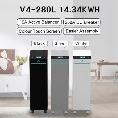 China Poland Seplos V4 Standing DIY Kits 48V 51.2V case 200A BMS With 10A Active Balancing for 16-18kwh EVE MB31 CATL 314ah for sale