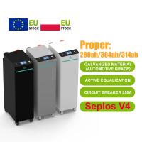 China European Popular Home Energy Storage Battery Kit Seplos 16S 200A BMS with 10A Active Balancing and CAN Communication Port for sale
