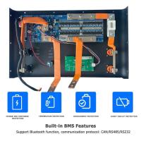 China EU Stock 16S 48V/51.2V 280Ah LiFePO4 Battery Box Solar Energy System DIY Kit 440*750*251mm Communication CANBUS/RS485 for sale