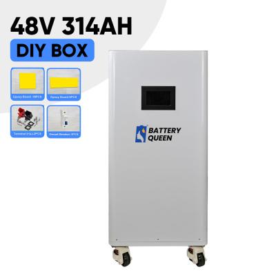 China EU Stock JK Diy 48v Lithium Battery Pack 16S EVE CATL 314ah Metal Case JiKong PB2A16S20P 200A for sale