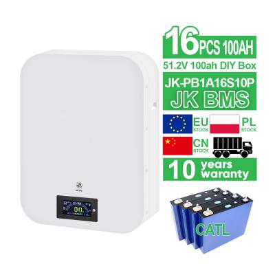 China 5kwh CATL Lifepo4 Battery Power Wall Off Grid 48V 51.2V 100ah for sale
