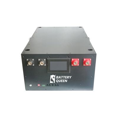 China 51.2V LiFePo4 280ah Horizontal Stackable  completed lithium battery pack JK BMS DC Breaker LCD for sale