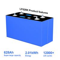 China MB56 EVE 8000 Cycles 628AH LiFePO4 Lithium Battery Prismatic Cell Large Capacity For 30kwh for sale