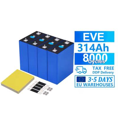 China Poland CATL 314AH 3.2V Grade A LiFePO4 Lithium Battery Cell for Off-grid Energy Storage Solutions for sale