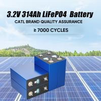 China EU CATL 314AH 3.2V Grade A LiFePO4 Lithium Battery Cell for 12V 24V 48V Off-grid Energy for sale