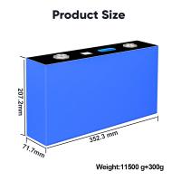 China 10000 Times Cycle Life EVE Factory 3.2V Lifepo4 MB56 628AH For ESS Home Energy Storage System for sale