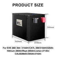 China 12.8V 280Ah / 314Ah / 320Ah LiFePO4 DIY Battery Kit with Built-in JK BMS 、Display – EU Stock for sale