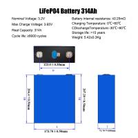 China EVE 314AH MB31 Batteries – Genuine Products with EVE Factory Authorization for sale