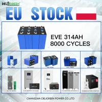 China EU China Warehouse Wholesale EVE CATL 280ah 304ah 314ah 628ah Grade A+lithium battery LiFePO4 cell for solar for sale