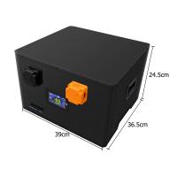 China 12V EVE MB56 628ah DIY LiFePO4  Lithium battery Kits JK 300A BMS LCD For Caravan motor home AC for sale