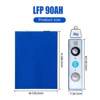 China EVE LF90 90AH 3.2V Lithium Ion Phosphate Battery Lifepo4 Power Battery for 12v Diy Battery Pack and Solar Panel Battery Storage for sale