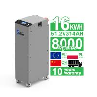 China 16kWh Rechargeable 51.2V 48V Pre-assembled 314ah Lithium Ion Battery Pack Seplos Smart BMS with Active Balancer for sale