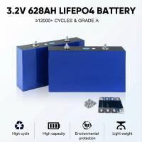 China EU Stock Grade A EVE MB56 Lifepo4 Battery 3.2V 628Ah Solar System Lithium Battery for Portable Power Station Generator for sale