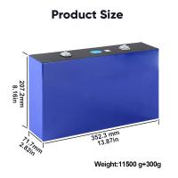 China Grade A EVE MB56 Lifepo4 Battery 3.2V 628Ah 10000 Cycles battery pack Rechargeable Lithium Ion solar battery from Deligreen for sale