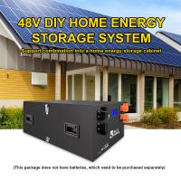 China EVE 230ah 51.2V 48V Stackable LiFePo4 Lithium battery DIY case JK BMS for sale