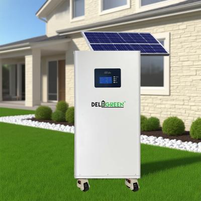 China Deligreen Fire Extinguishing Prismatic Lithium Ion Battery 51.2V 314Ah 16KWh Solar Energy Storage LiFePO4 Battery Pack for sale