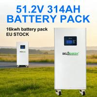 China Poland Warehouse High Capacity Fire Extinguishing 10 Years Warranty 51.2V 314Ah 16KWh LiFePO4 Battery Pack for sale