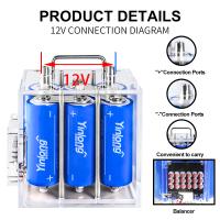 China Rechargeable Yinlong LTO 12V 35ah Battery Pack Cylindrical 25000 Cycles Lithium Titanate Battery 66160 6S1P for Car Audio for sale