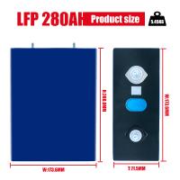 China Poland Warehouse In-StockEVE280AhLiFePO4 Battery 3.2V Grade A8000 CyclesEU Certified Energy Storage/PV for sale