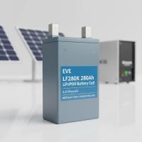China Original EVE LF280K 280Ah LiFePO4 Battery Cell 3.2V Prismatic with 8000 Cycles and Grade A Quality for Solar ESS for sale