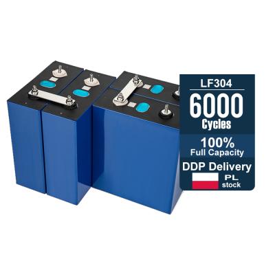 China EU Stock EVE LF304 3.2V 304Ah LiFePO4 Prismatic Cell Grade A Poland Warehouse Fast Shipping for sale