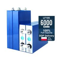 China EVE 3.2V 105Ah LiFePO4 Prismatic Cell Grade A Rechargeable Battery with 6000 Cycles for Solar Storage for sale
