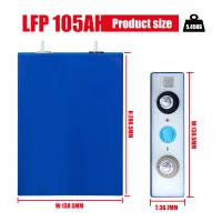 China Poland Warehouse EVE 105Ah LiFePO4 Battery Cell 3.2V LF105 EU Local Stock DDP Delivery for sale