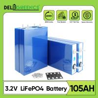 China Original EVE LF105 105Ah 3.2V LiFePO4 Prismatic Battery Cell with 6000 Cycles Long Life for sale