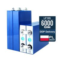 China Original EVE LF105 105Ah 3.2V LiFePO4 Prismatic Battery Cell with 6000 Cycles Long Life for sale