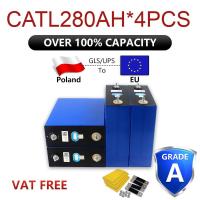 China CATL 280Ah LiFePO4 Prismatic Battery Cell with 6000+ Cycles and Grade A Quality for Solar Energy Storage for sale