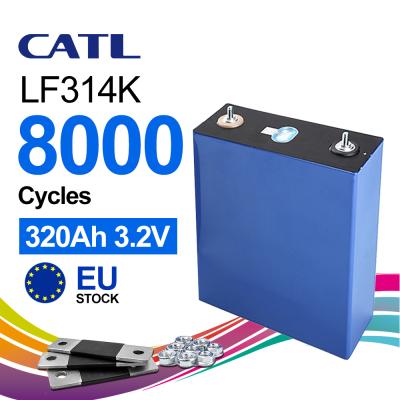 China CATL 314Ah LiFePO4 Cell 3.2V Prismatic Grade A Rechargeable Long Life Deep Cycle Battery for Solar Panel Off Grid Power Supply EV RV for sale