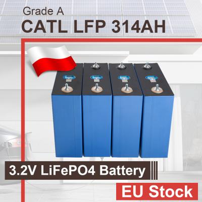 China CATL 314Ah LiFePO4 Cell 3.2V Prismatic Grade A Rechargeable Long Life Deep Cycle Battery for Solar Panel Off Grid Power Supply EV RV for sale