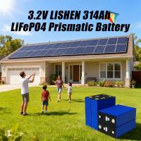 China Grade A Lishen 314Ah 3.2V LiFePO4 Battery Cell Rechargeable Lithium Battery for Solar Energy Storage System for sale