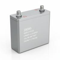 China 280Ah 6000 Cycles Grade A Lithium Ion Solar Battery LiFePO4 Prismatic Cell for Energy Storage for sale