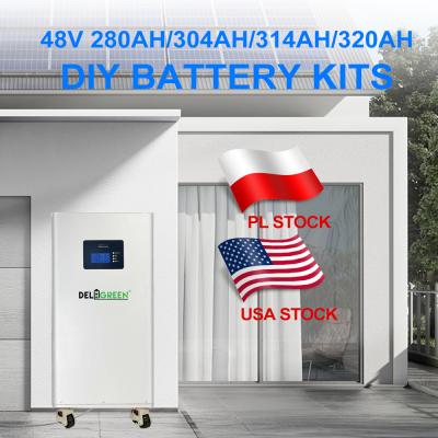 China EVE 314Ah LiFePO4 Energy Storage Kit – 48V Rack-Mounted, Active Balancer Included for sale