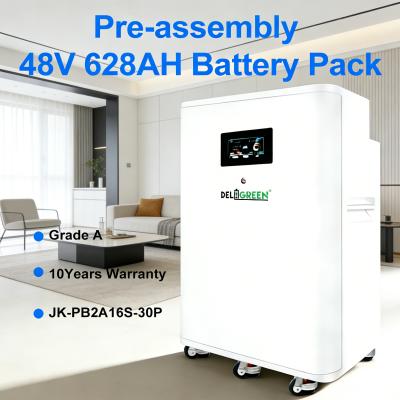 China 51.2V EVE 628ah Top cells 10+ Years Lifespan 32KWh Lithium Ion Batteries Home Energy Storage Solar Battery Parallel Function for sale