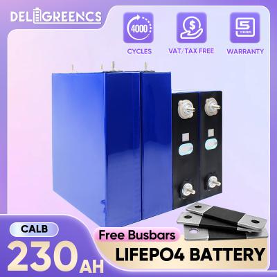 China High Quality 3.2V 230Ah CALB L173F230 LiFePO4 Battery Cell Brand New Grade A Rechargeable Prismatic Cell for Home Energy Storage Marine RV Golf Cart for sale
