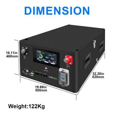 China 51.2V 16kwh EU Warehouse Stock Stackable ready Battery Pack JK V19 BMS EVE 314ah DC breaker for sale