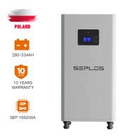 China EU Stock Seplos 48V 280Ah/314Ah DIY Lithium LiFePO4 Battery Kits V3.0 Standing case for Home Solar for sale
