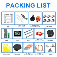 China EU Stock 32Kwh DIY Battery Kits EVE MB56 628Ah 48V 51.2V solar battery case for sale