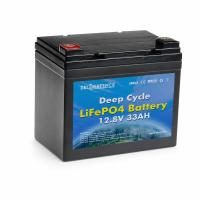 China 12.8V 33Ah Bluetooth LiFePO4 Battery Pack with 2000 Cycles and Built-in BMS for RV and Marine for sale