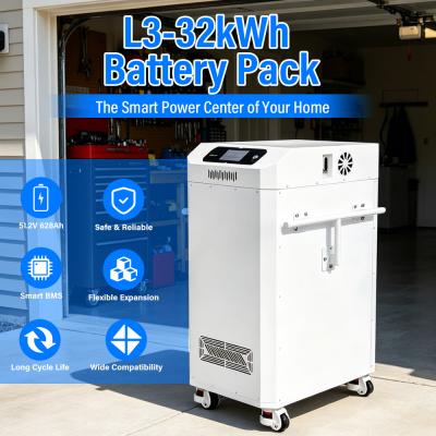 China 48V 32Kwh DIY battery case 314ah lithium cell low voltage home solar for sale