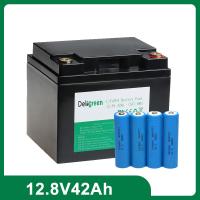 China 42AH 12V Lithium Iron Phosphate Battery with 2000 Cycles and Built-in BMS for Solar Systems for sale