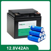 China 42AH 12V Lithium Iron Phosphate Battery with 2000 Cycles and Built-in BMS for Solar Systems for sale