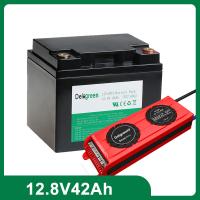 China 42AH 12V Lithium Iron Phosphate Battery with 2000 Cycles and Built-in BMS for Solar Systems for sale